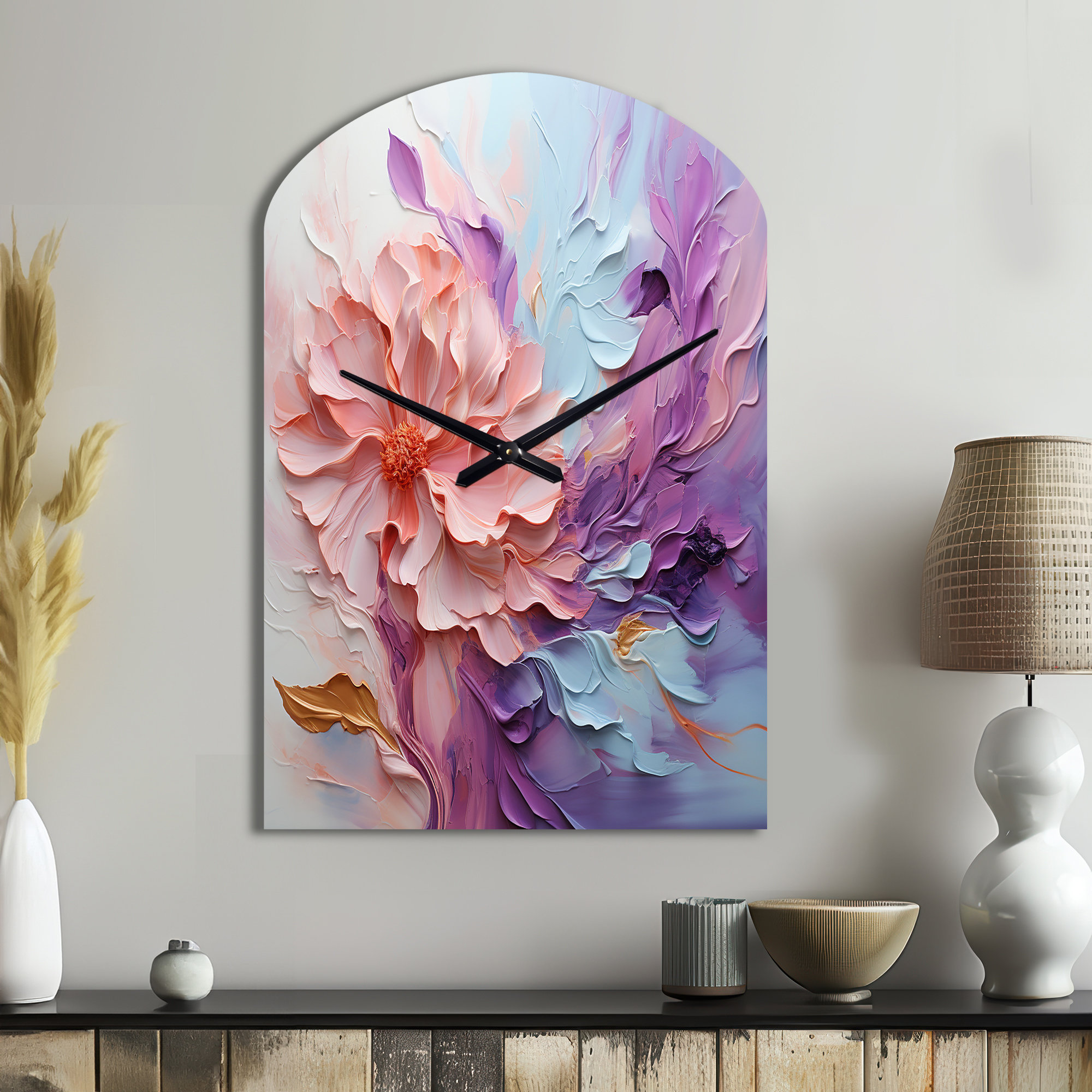 Design Art Whirling Dreamscape - Abstract Spirals Asymmetrical Metal ...