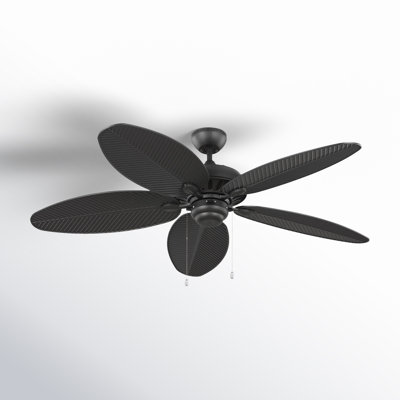 Westinghouse Lighting 48" Oasis 5 - Blade Outdoor Leaf Blade Ceiling ...