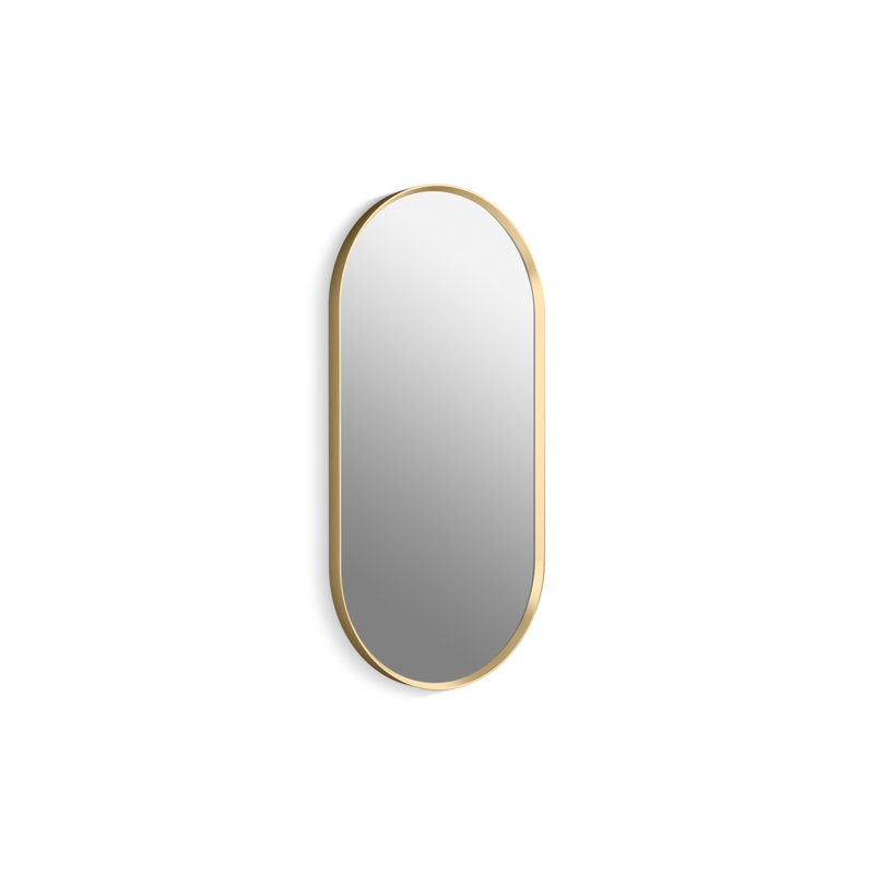Kohler Essential Capsule Wall Mirror, Bathroom/Vanity Mirror with Frame ...