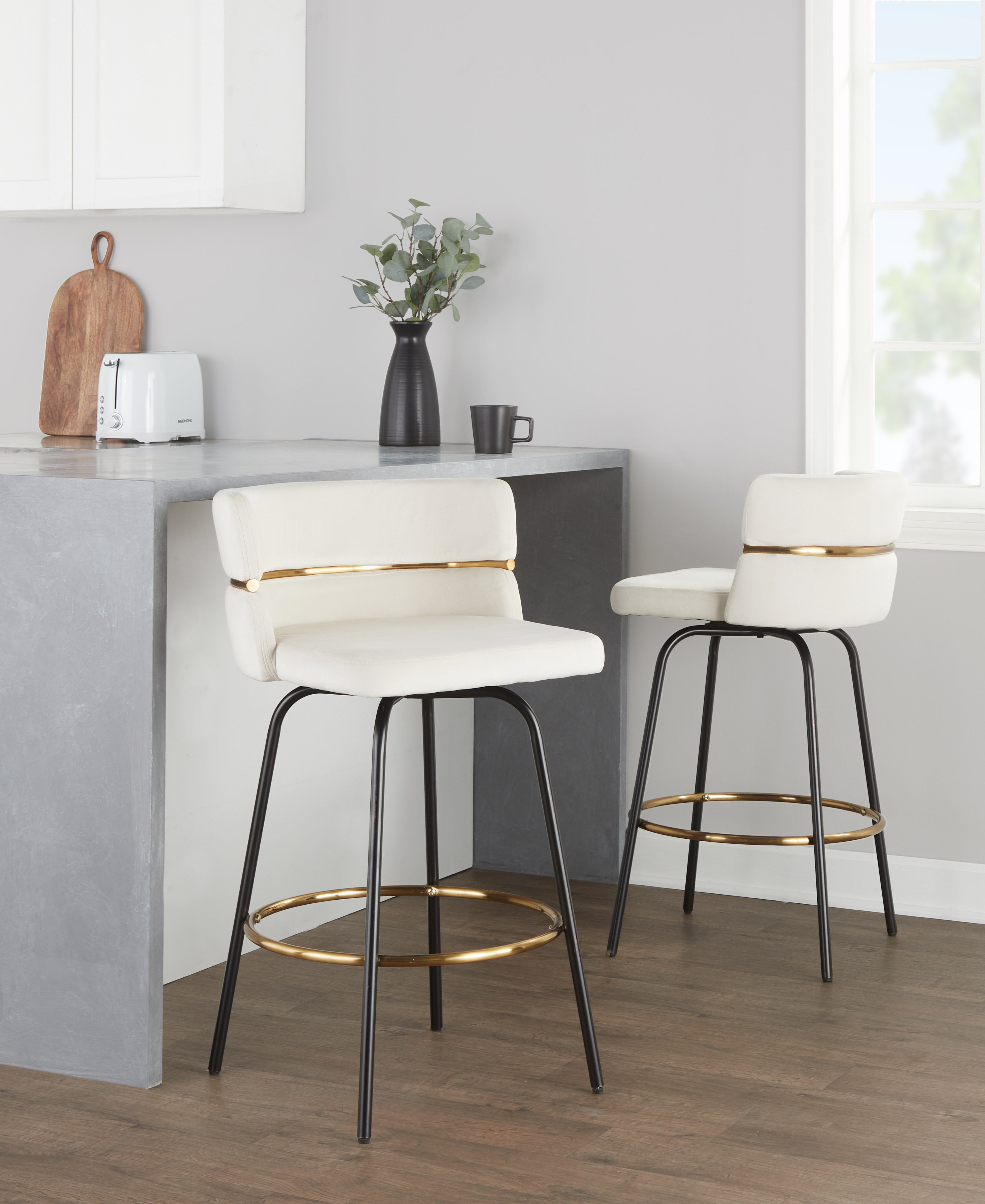 Wade Logan® Laurenzio Bar & Counter Stool | Wayfair