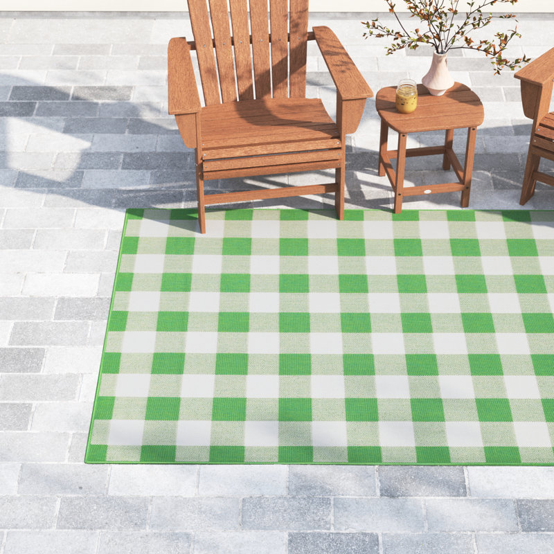 Sand & Stable Mac Plaid Indoor / Outdoor Rug & Reviews | Wayfair