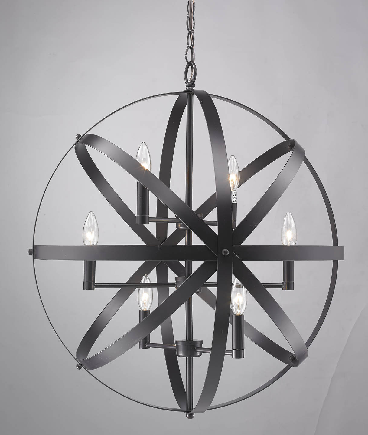 Williston Forge Metinaro Modern 6-Light Sphere Chandelier | Wayfair
