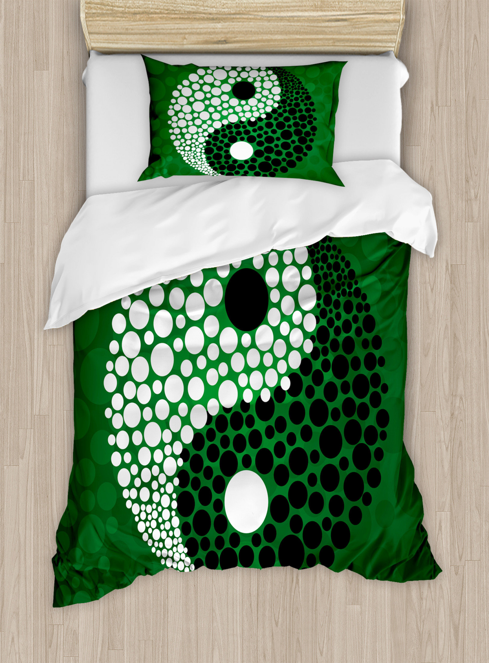 Ambesonne Ying Yang Duvet Cover Set | Wayfair