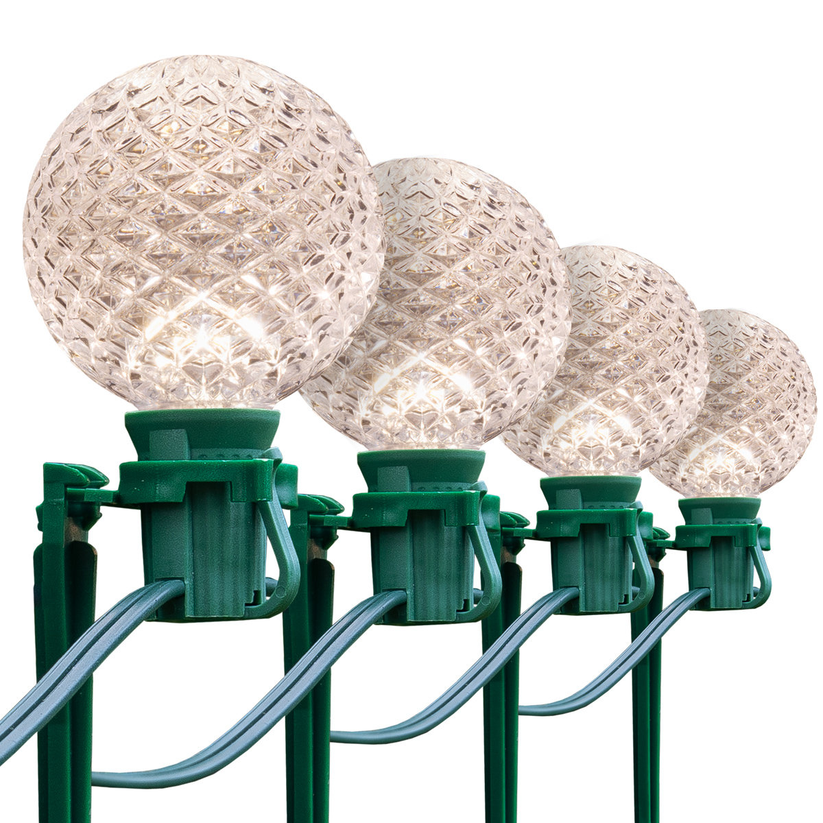 Wintergreen Lighting Clear Line Voltage Plug-in Pathway Light | Wayfair