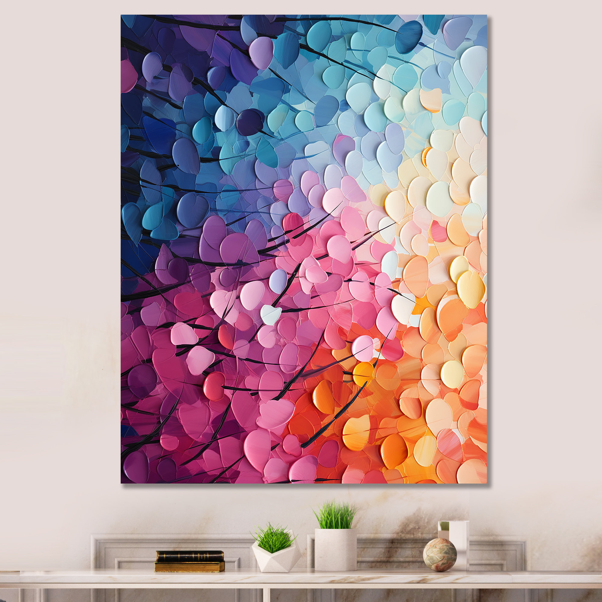 Wrought Studio™ Rainbow Reverie Collages IV - Abstract Collages Wall ...
