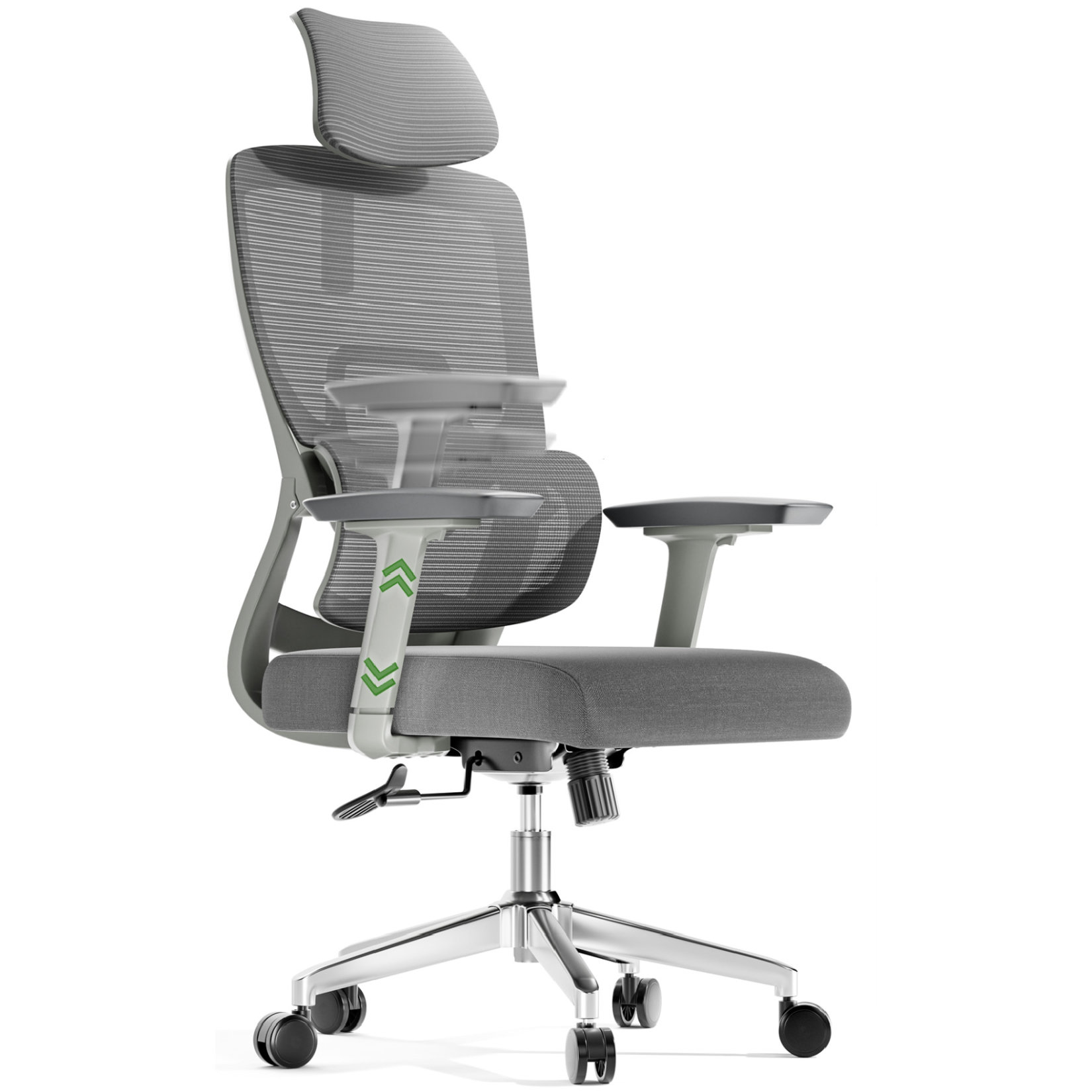 Inbox Zero Mersed Office Chair Ergonomic Office Chair with Adaptive ...