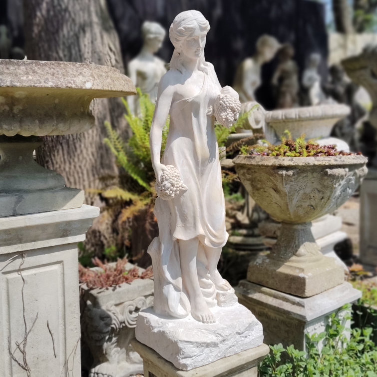 Astoria Grand Dreen Faux Stone Garden Statue | Wayfair.co.uk