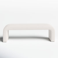 Upholstered White Benches You'll Love | Wayfair
