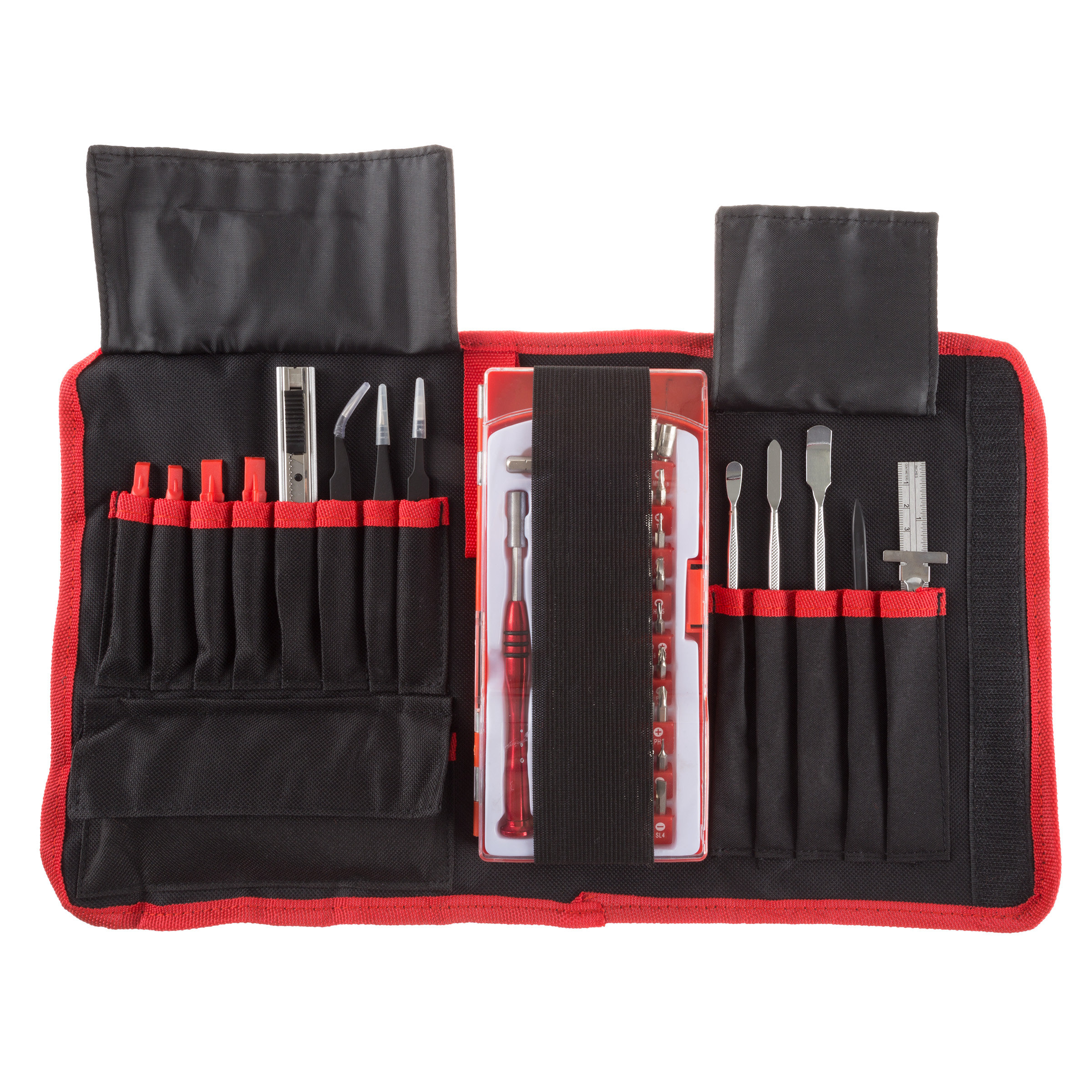 Stalwart Electronic Repair Tech Tool Kit with Precision Screwdriver ...