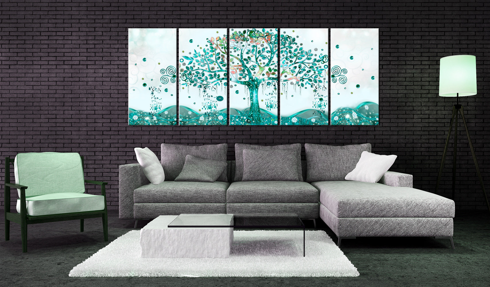 Artgeist Waving Tree Wall Art on Canvas | Wayfair.co.uk