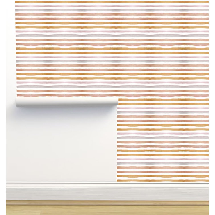 Limitless Walls Crystal W Design Peel & Stick Striped Roll | Wayfair