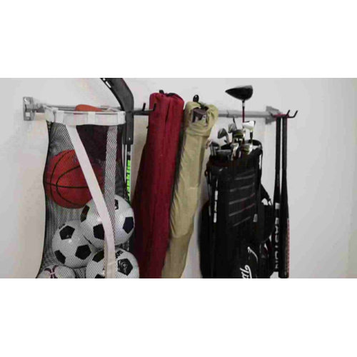 Monkey Bar Steel Wall Mounted Adjustable Multi-Use Sports Rack ...