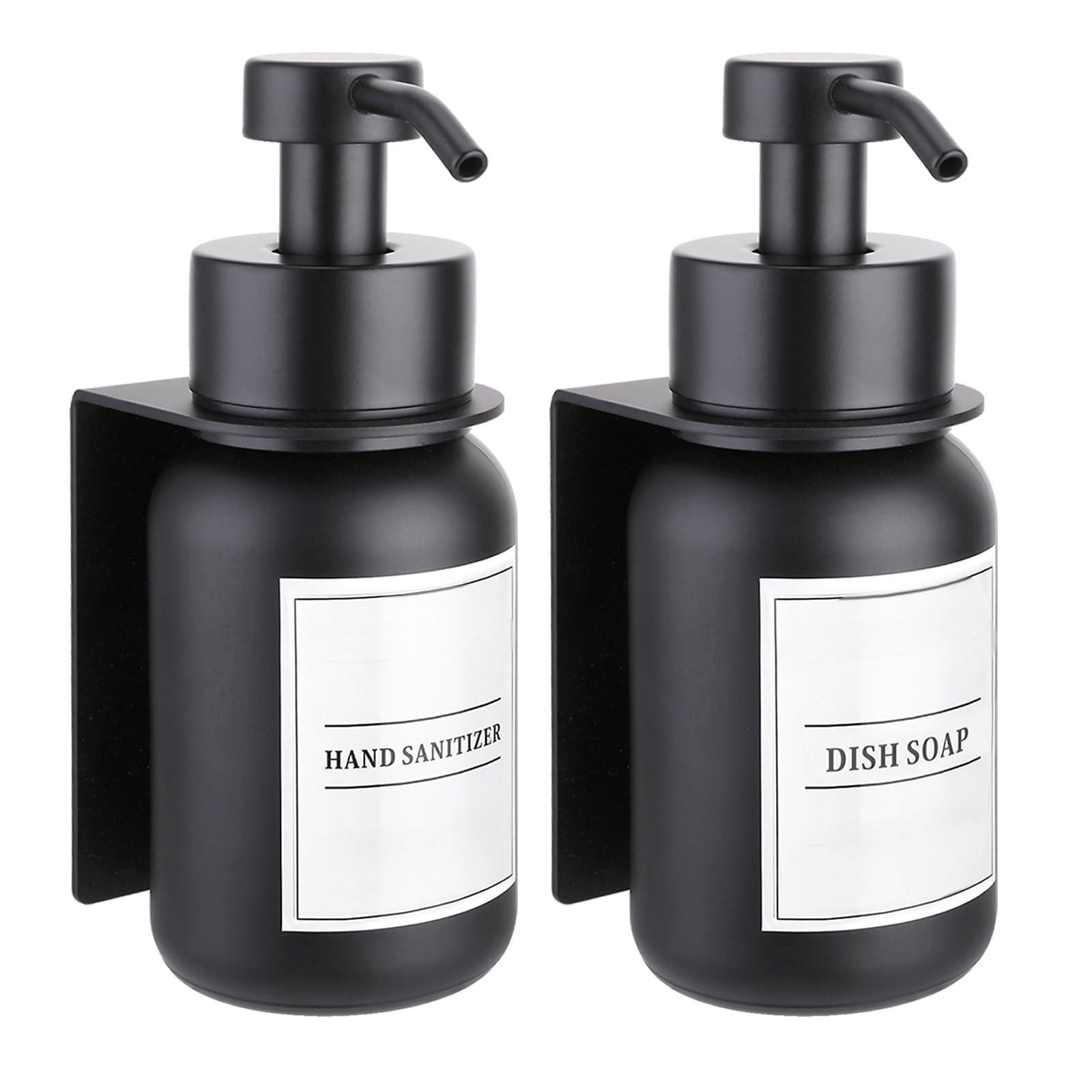 Latitude Run® 2-Pack Shower Soap Dispenser Set With Pump And Wall Mount ...