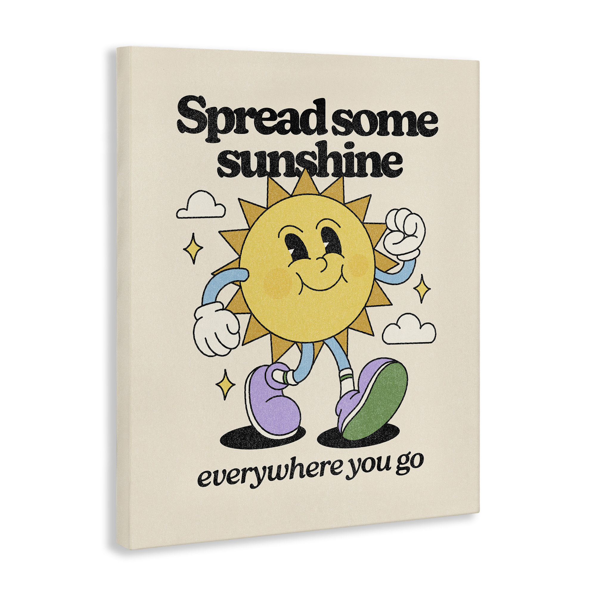 Dakota Fields Retro Spread Some Sunshine Canvas, design by Victoria ...