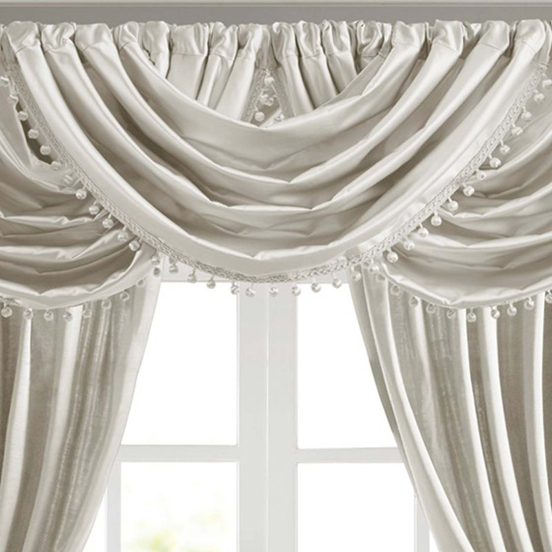 House of Hampton® Waterfall Valance (Only 1 PC Valance) | Wayfair