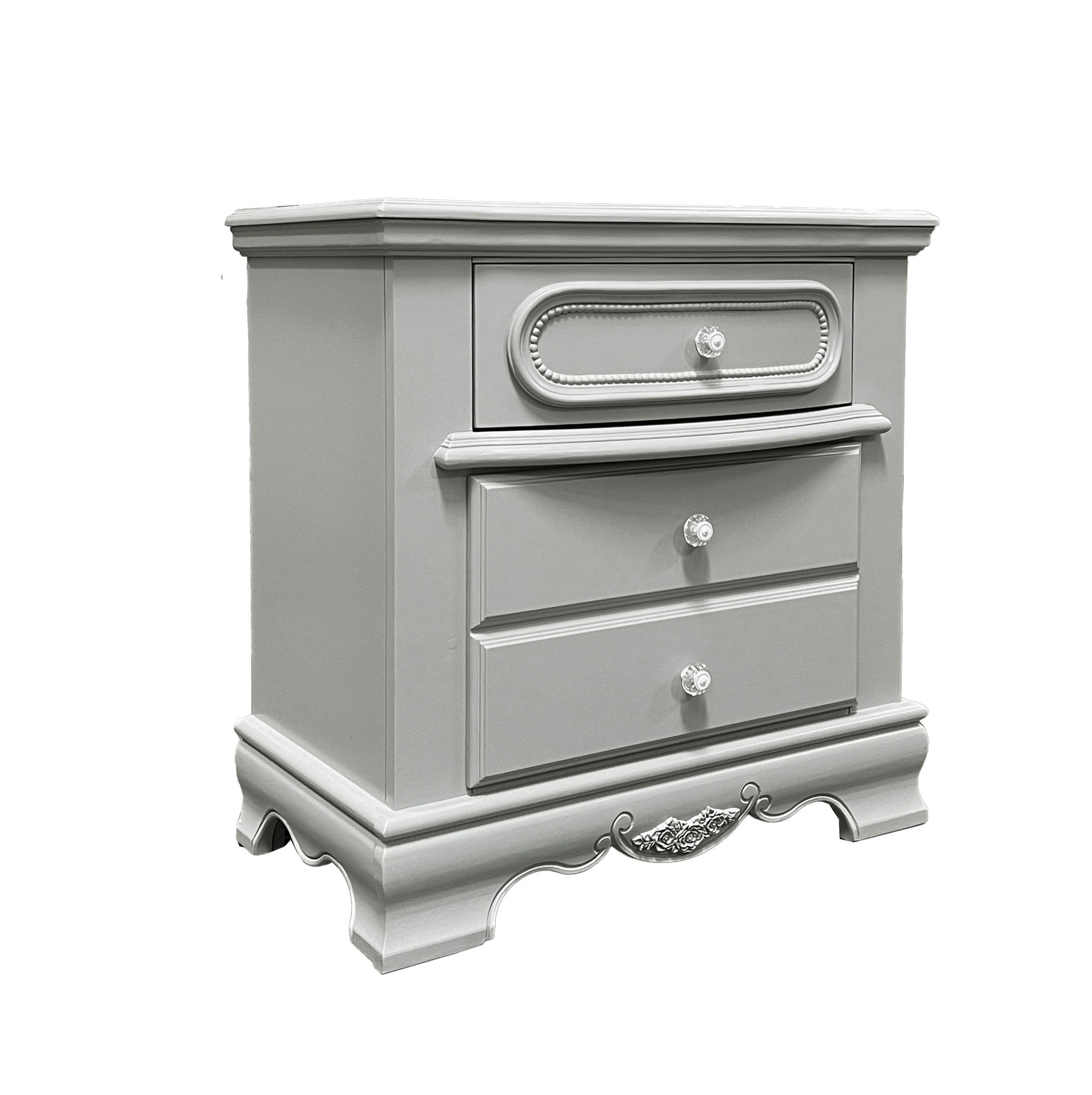 Red Barrel Studio® Sleek And Functional Nightstand With Quiet Drawer ...