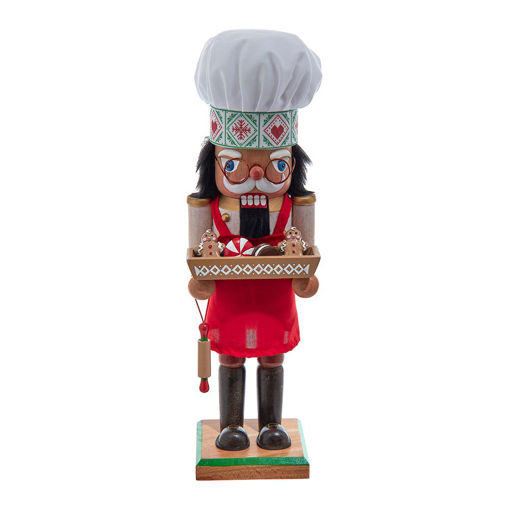 Kurt Adler 15-Inch Wooden Chef Nutcracker | Wayfair