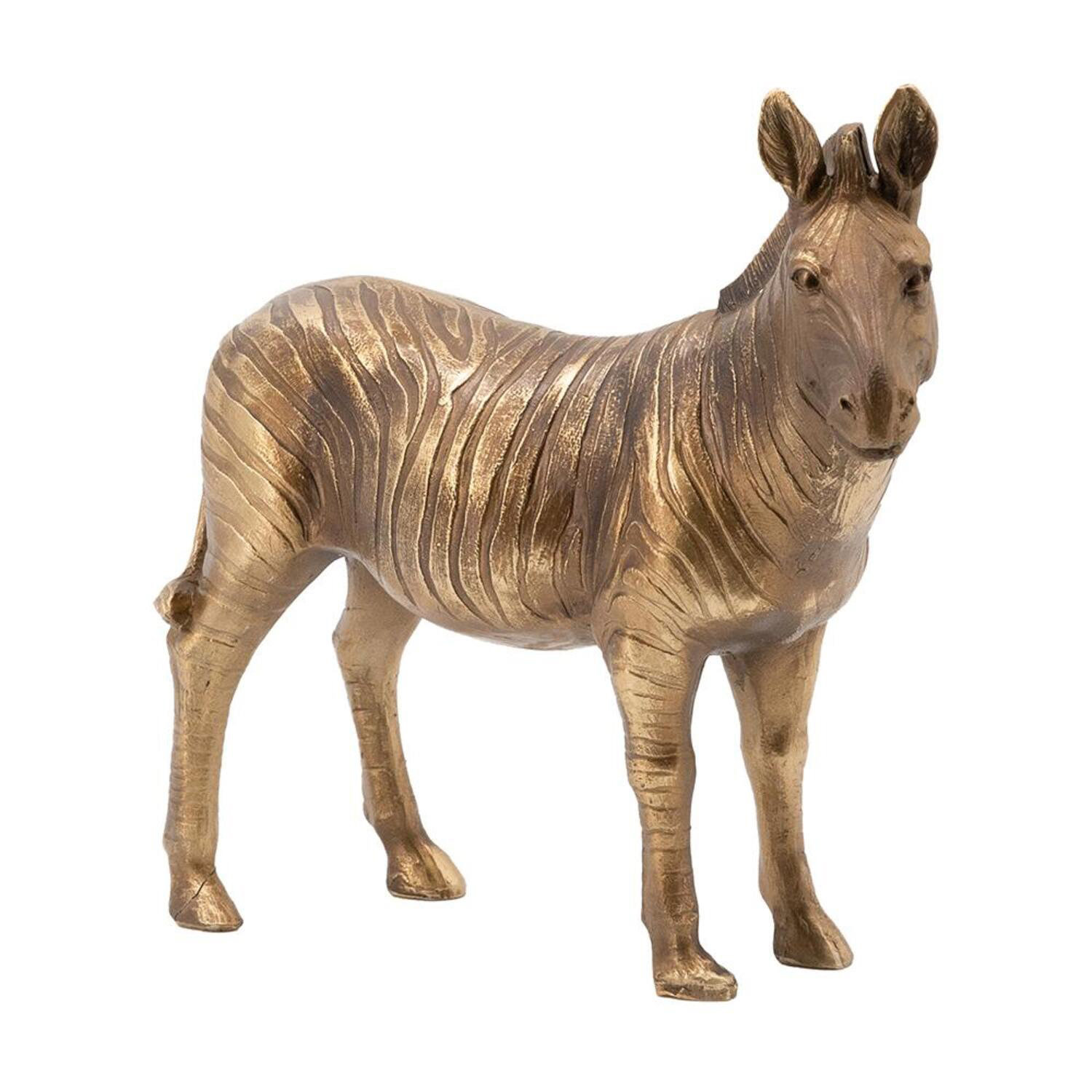 Dakota Fields Muscogee Zebra Statue | Wayfair
