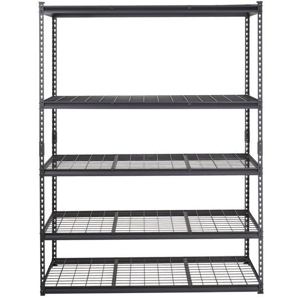 Rebrilliant Mariany Steel Height -Adjustable Shelving Unit & Reviews ...