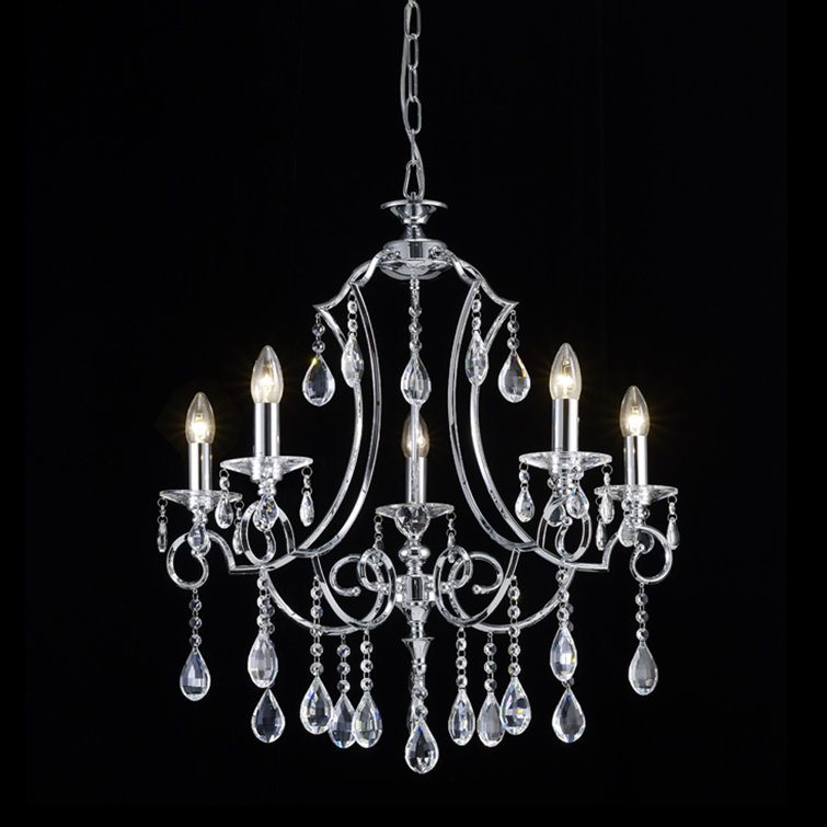 Mercer41 Washam 5 - Light Chandelier | Wayfair.co.uk