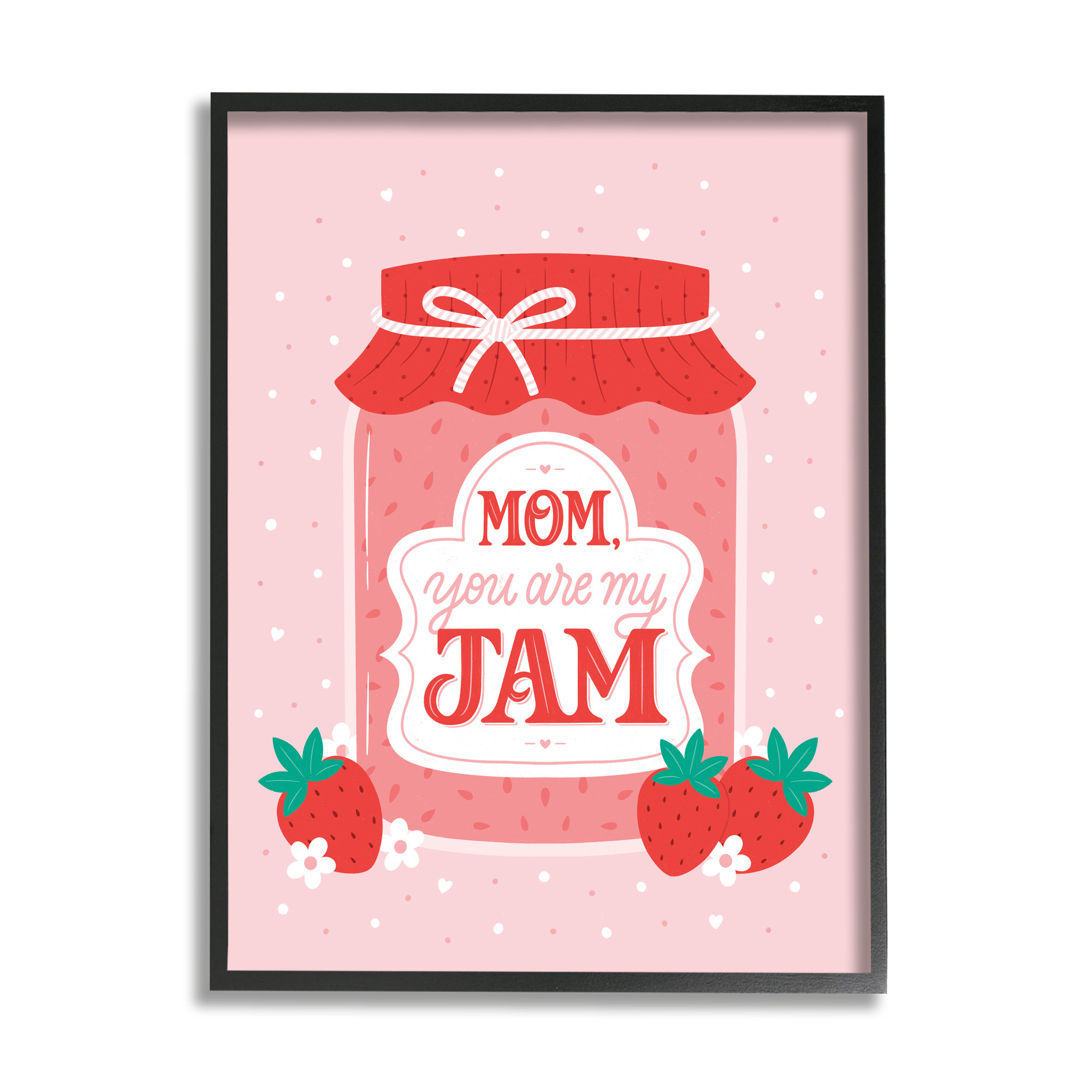 Stupell Industries Mom You Are My Jam Phrase Framed On Wood by Jalynn ...