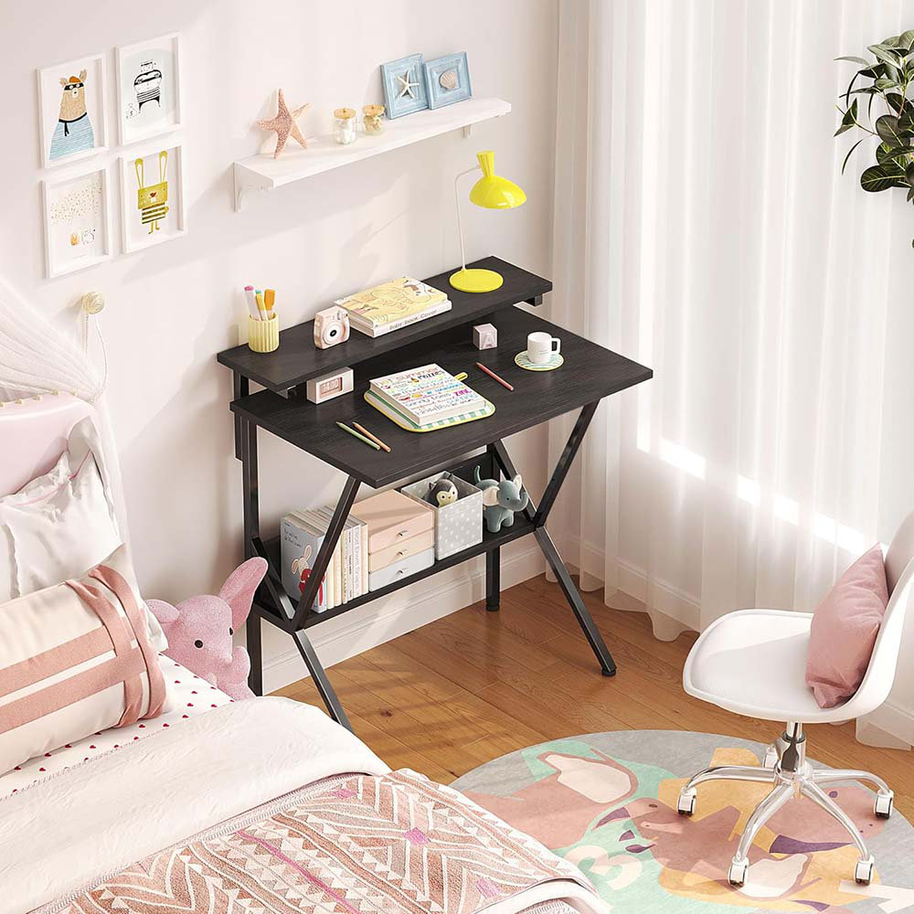 Ebern Designs Small Desk, 27.5 Inch Small Computer Desk For Small ...