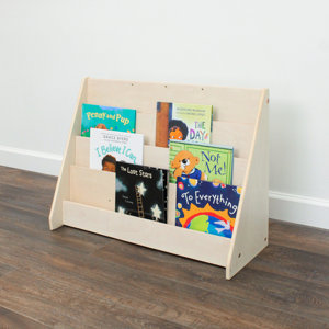 Angeles 4-Shelf Book Display - RTA | Wayfair