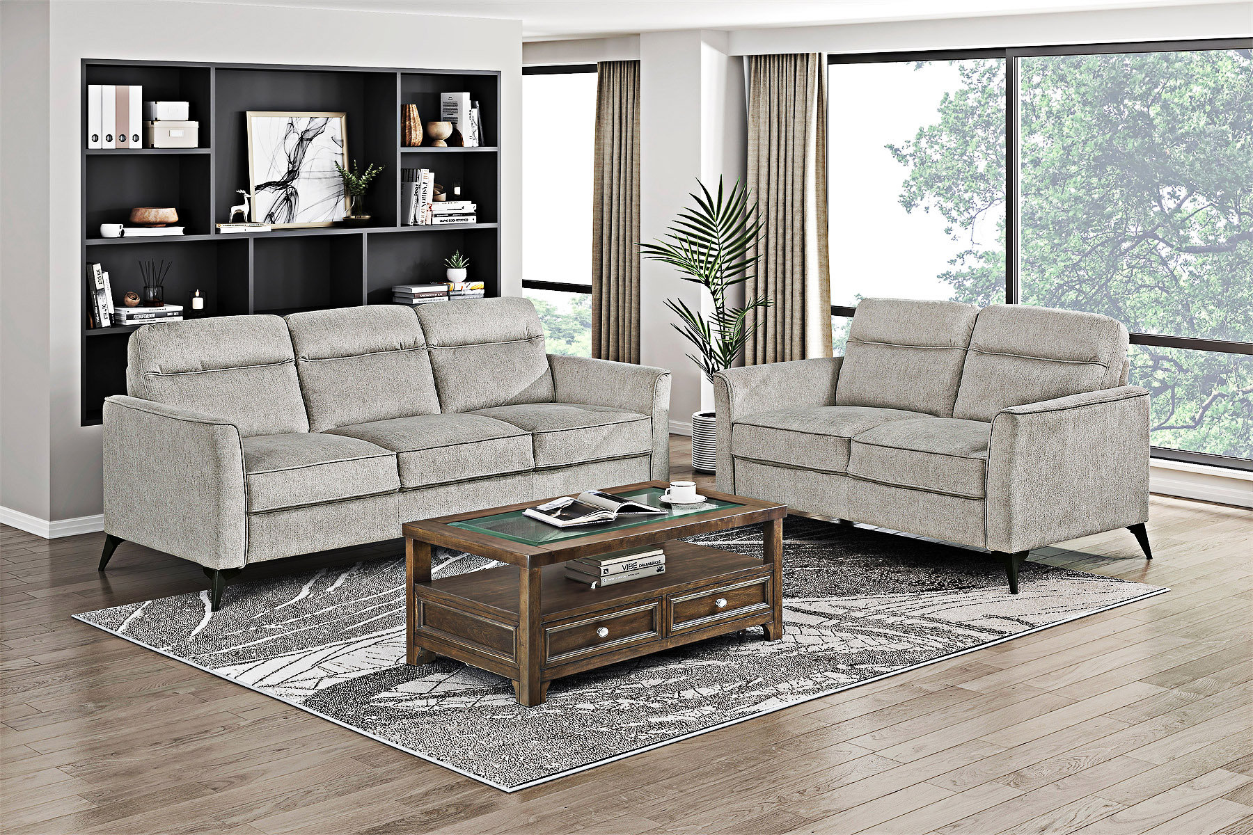 Latitude Run® Upholstery Sofa Set Sofa Loveseat - Wayfair Canada