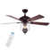 Red Barrel Studio® Baldy 52'' Ceiling Fan with Light Kit & Reviews ...