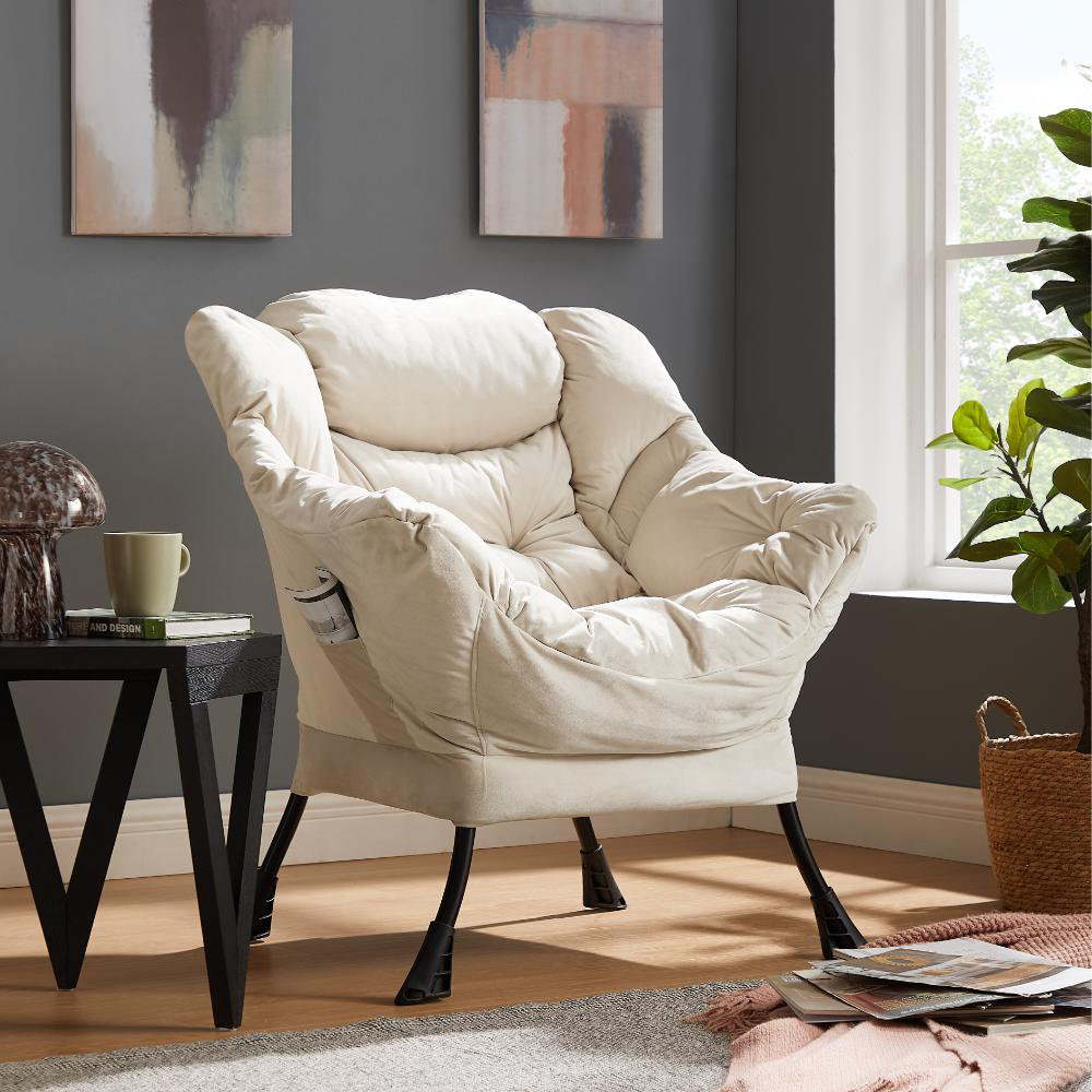 Wide club chair store