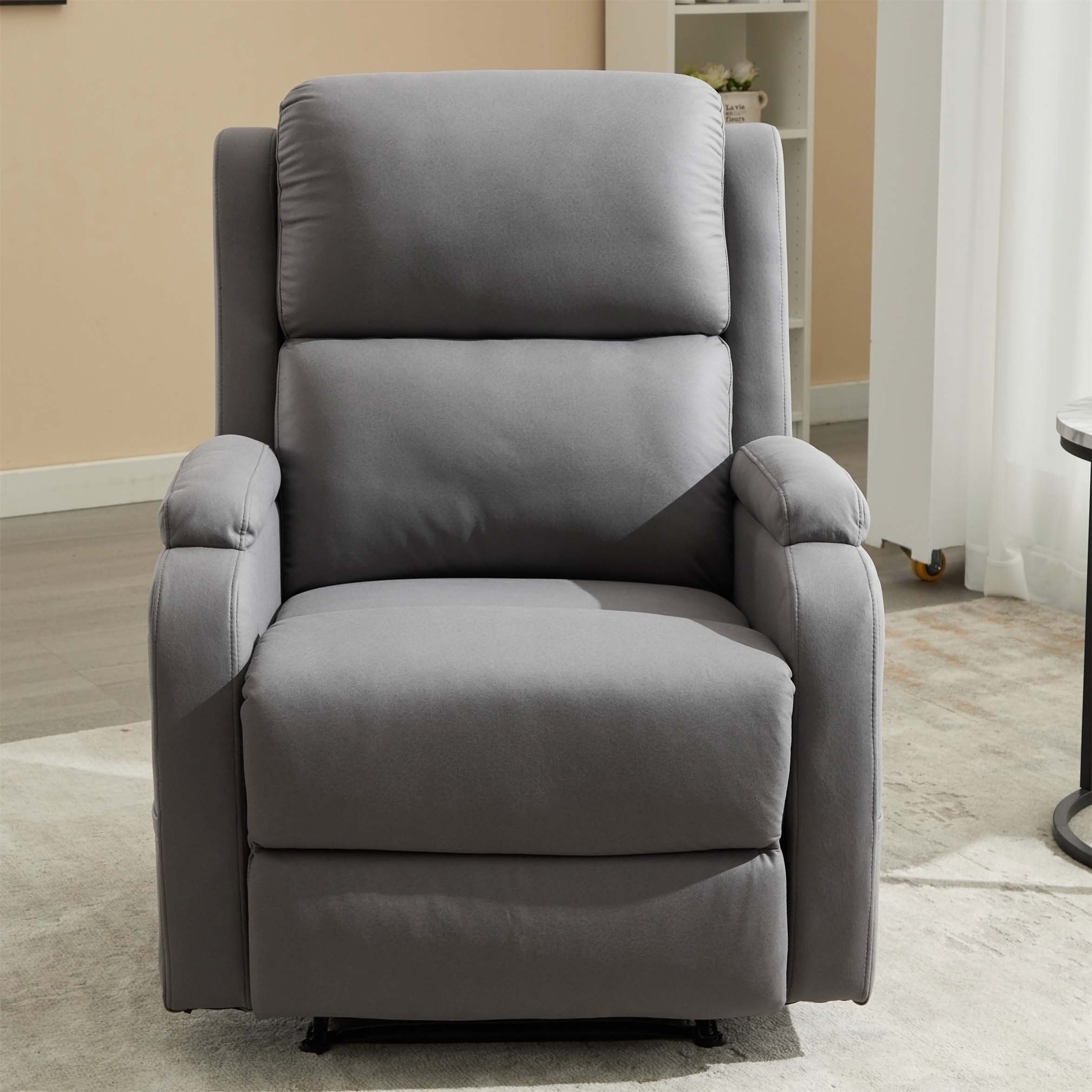 Latitude Run® Recliner Chair Living Room Reclining Sofa Chair, Home ...