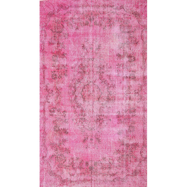 Bungalow Rose Tobiason Wool Floral Rug | Wayfair