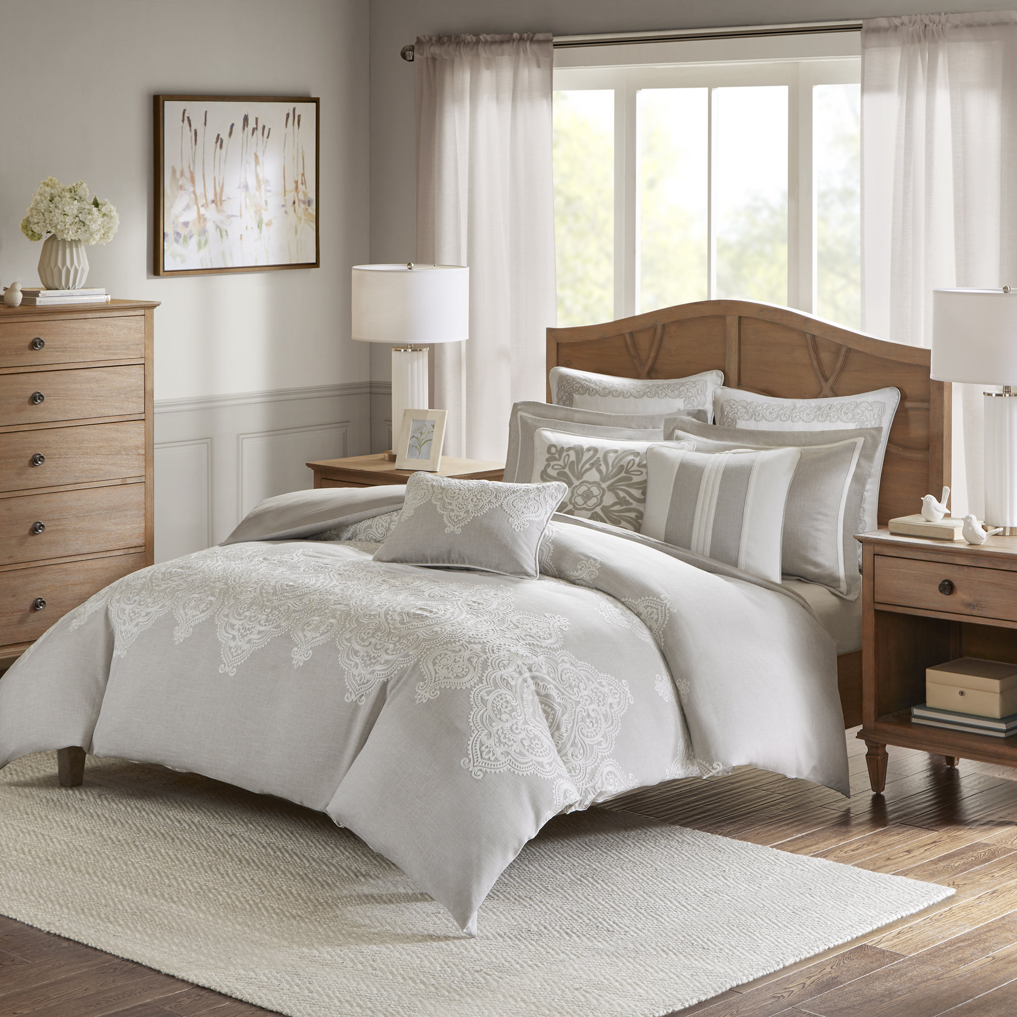 Madison Park Signature Barely There Oversized & Overfilled Comforter ...