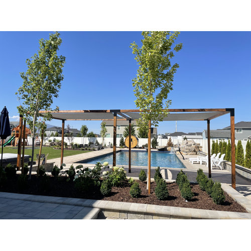 Bjorn Woodwoorks 4-Way Pergola Extender Bracket Kit 4x4 Brackets | Wayfair