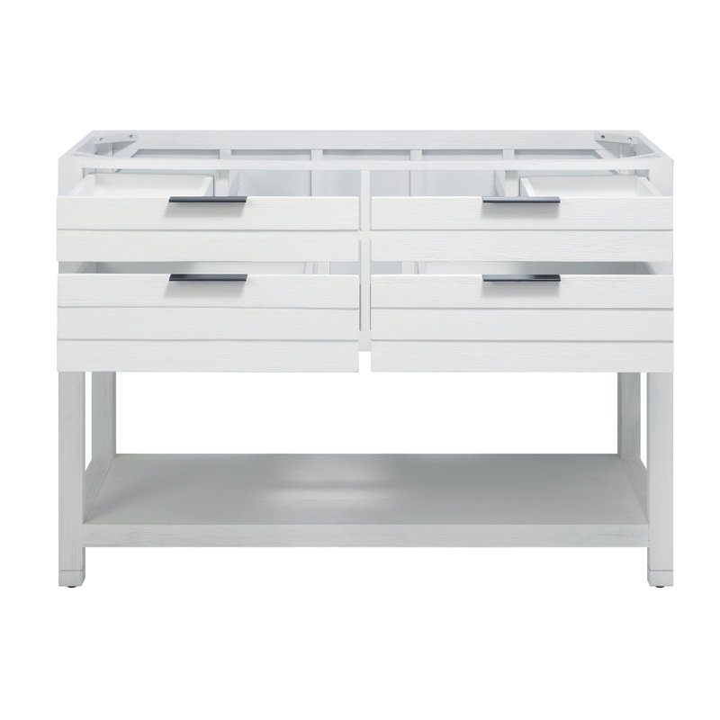 Dovecove 48" Single Bathroom Vanity Base Only in White | Wayfair