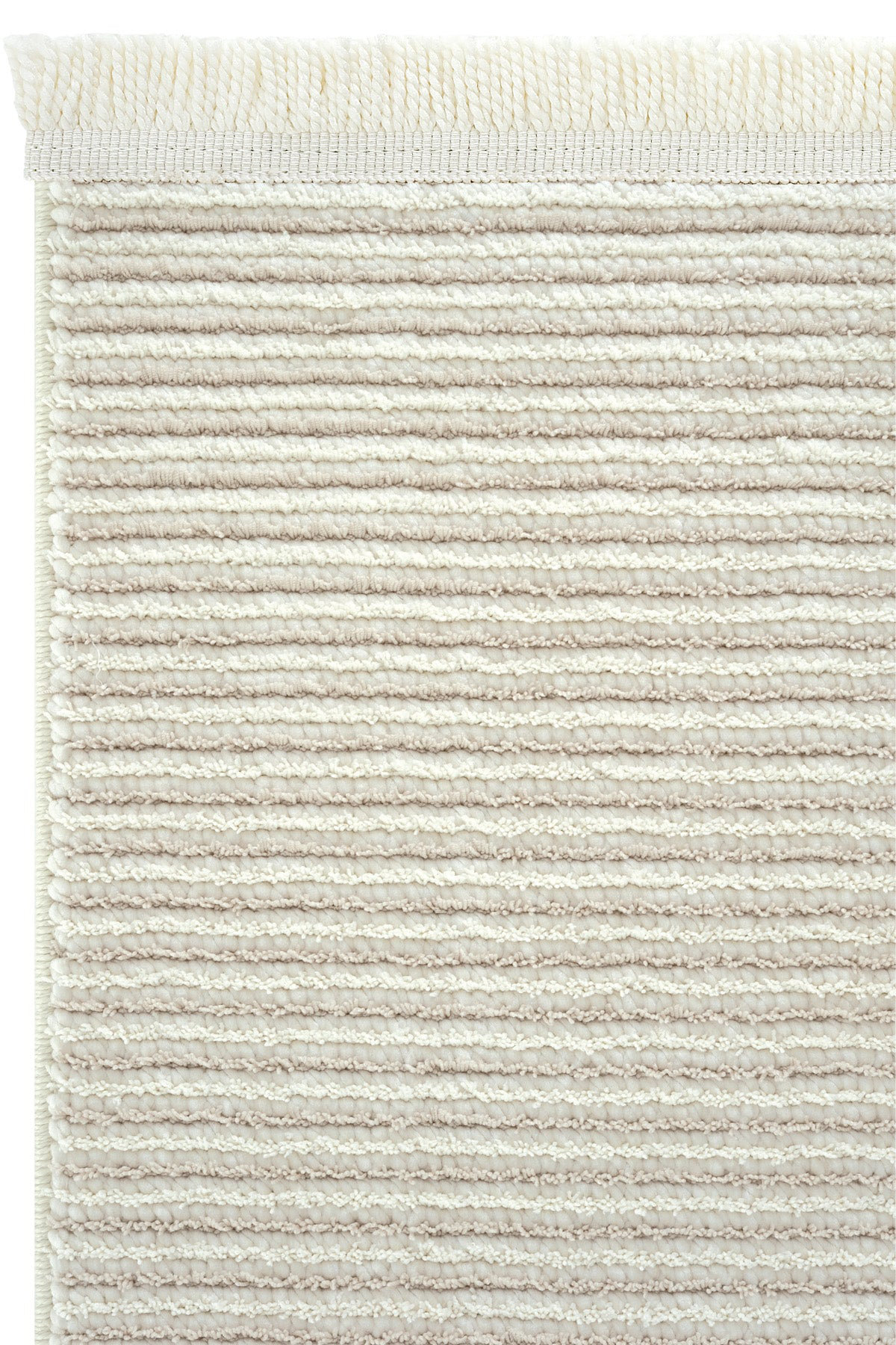 Hokku Designs Fink Beige Soft Pile Cut Rug | Wayfair