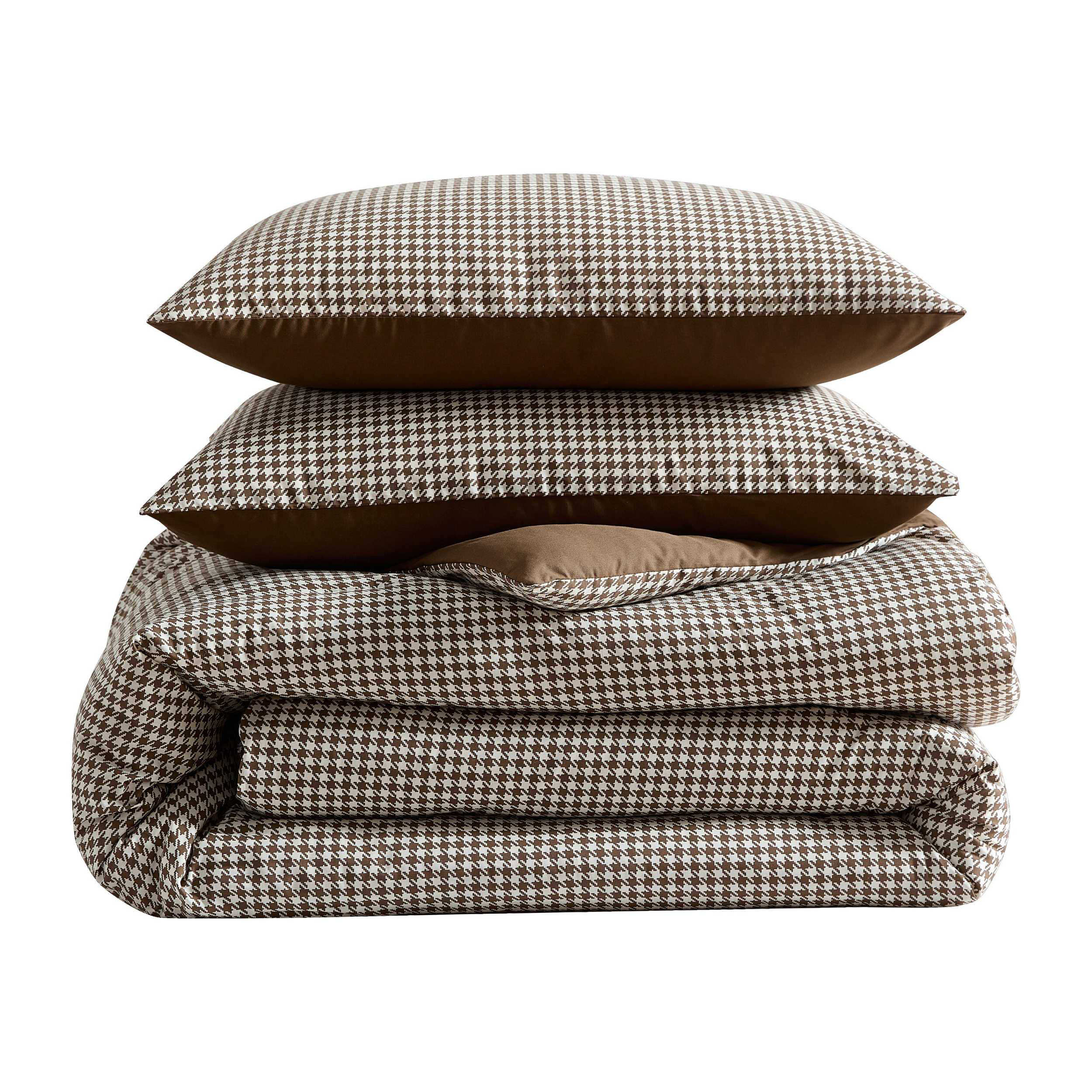 Eddie Bauer Harrison Brown Cotton Reversible Comforter Set & Reviews ...