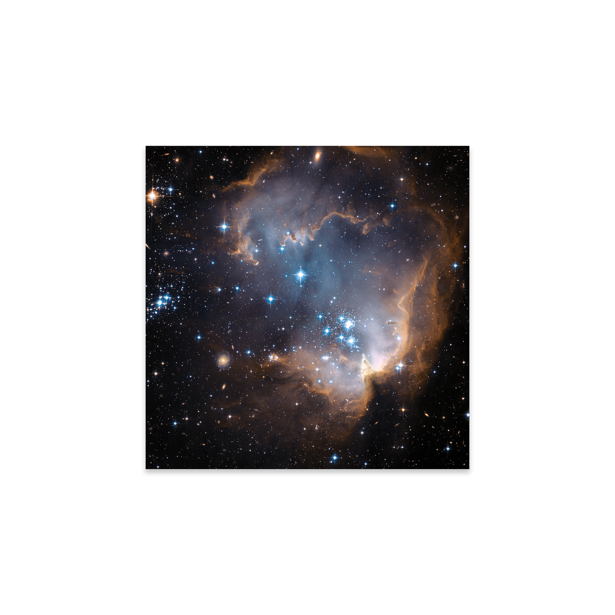 Latitude Run® Harjyot Newly Formed Stars, N90, NGC 602 On Plastic ...