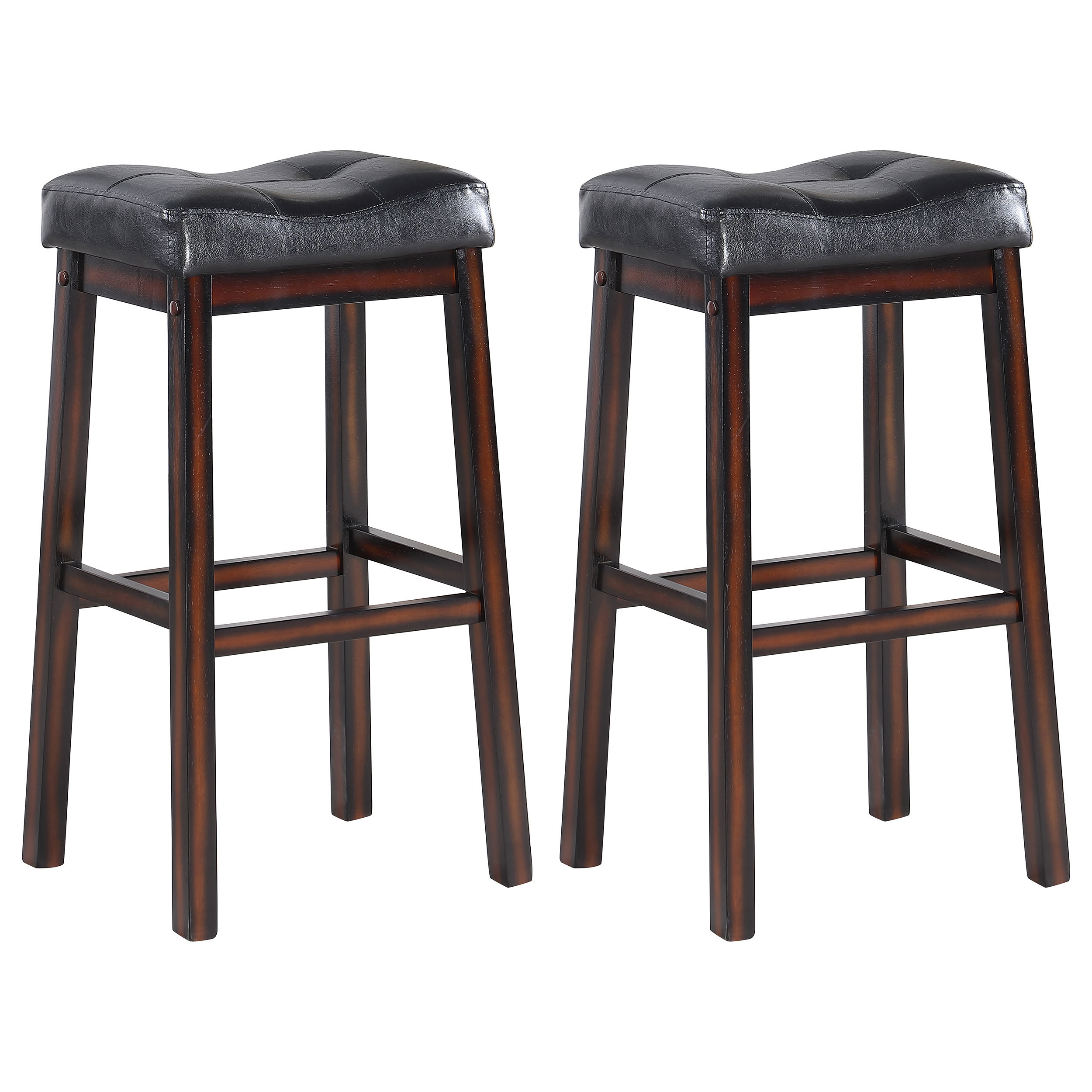Winston Porter Elegant Design - Dufault Upholstered Bar Stool ...