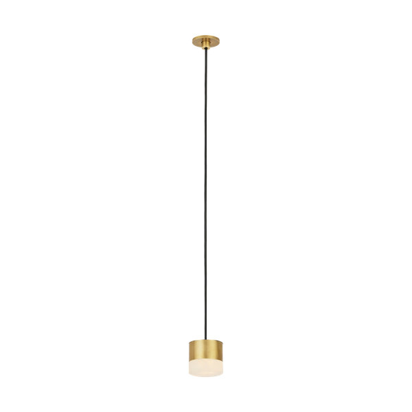 Visual Comfort Modern Sean Lavin Gable 1-light Pendant in Hand Rubbed ...