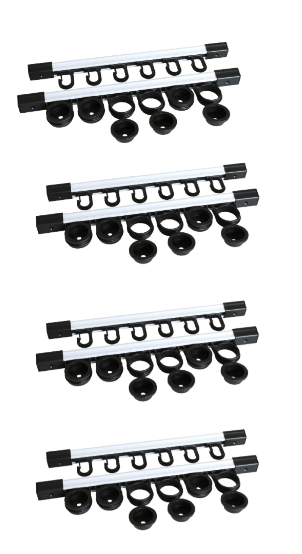 Rush Creek All Weather 6 Rod Modular 4PK | Wayfair