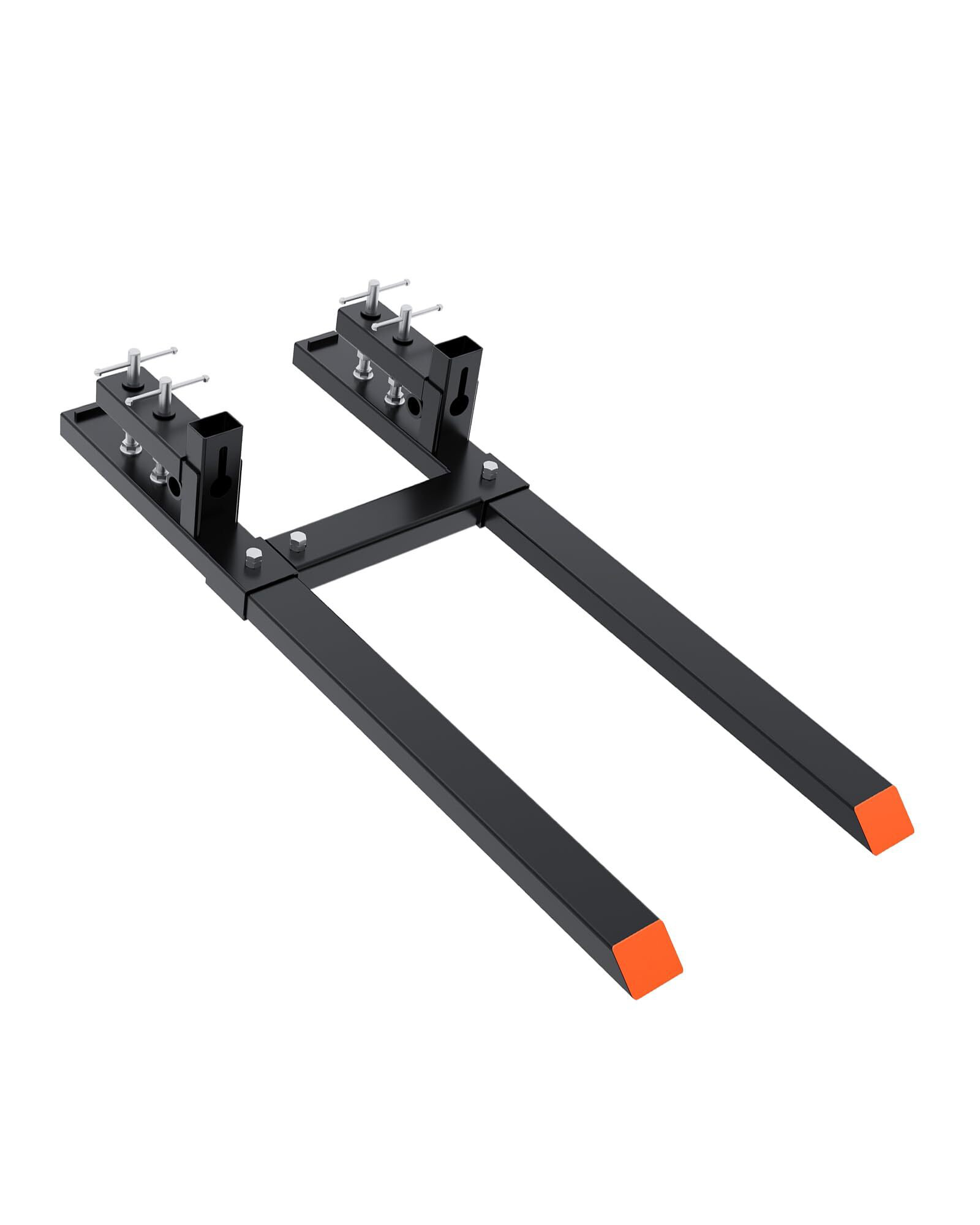 17 Stories 77” 6000Lbs Clamp On Pallet Forks, Heavy Duty 6000Lbs Clamp ...