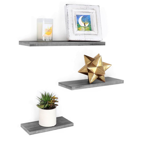 Latitude Run® 3 Piece Floating Shelf & Reviews | Wayfair