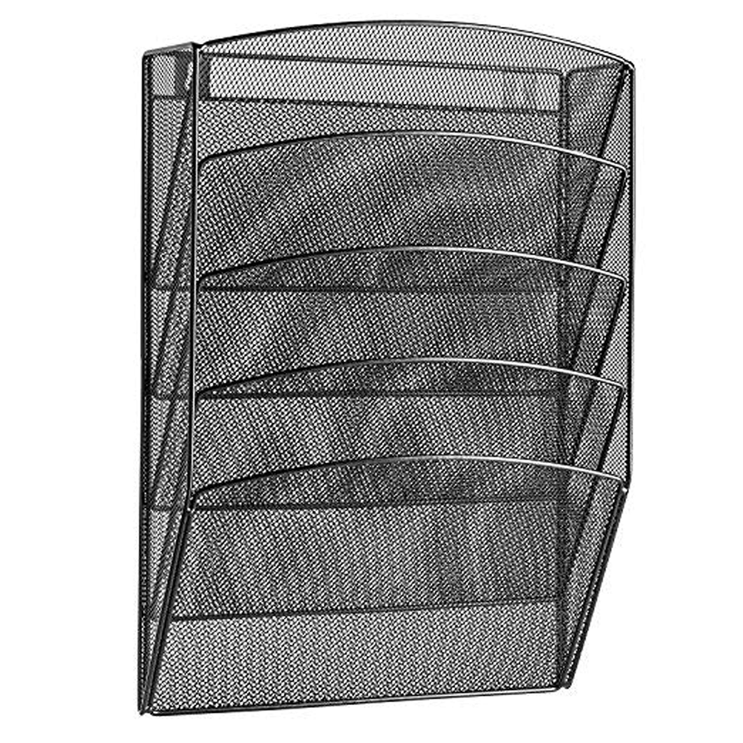 Inbox Zero Wrought Studio™ Mesh Hanging File Organizer, Wall Mounted ...