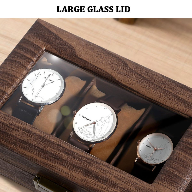 Millwood Pines Watch Box + Locking | Wayfair
