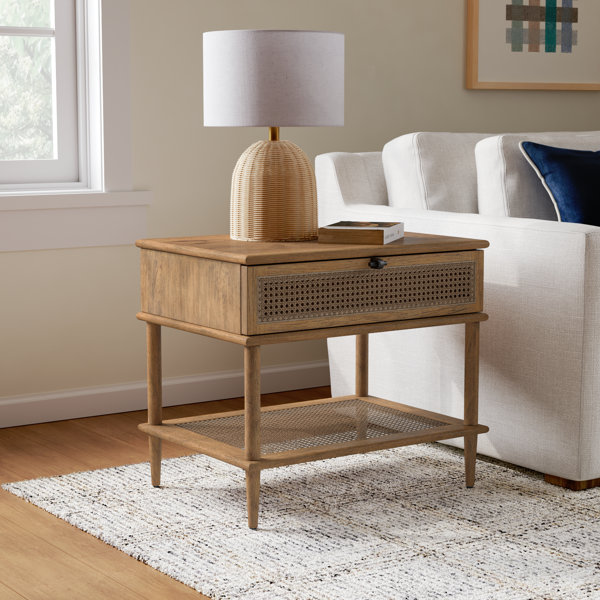 Birch Lane™ Tora End Table with STorage & Reviews | Birch Lane