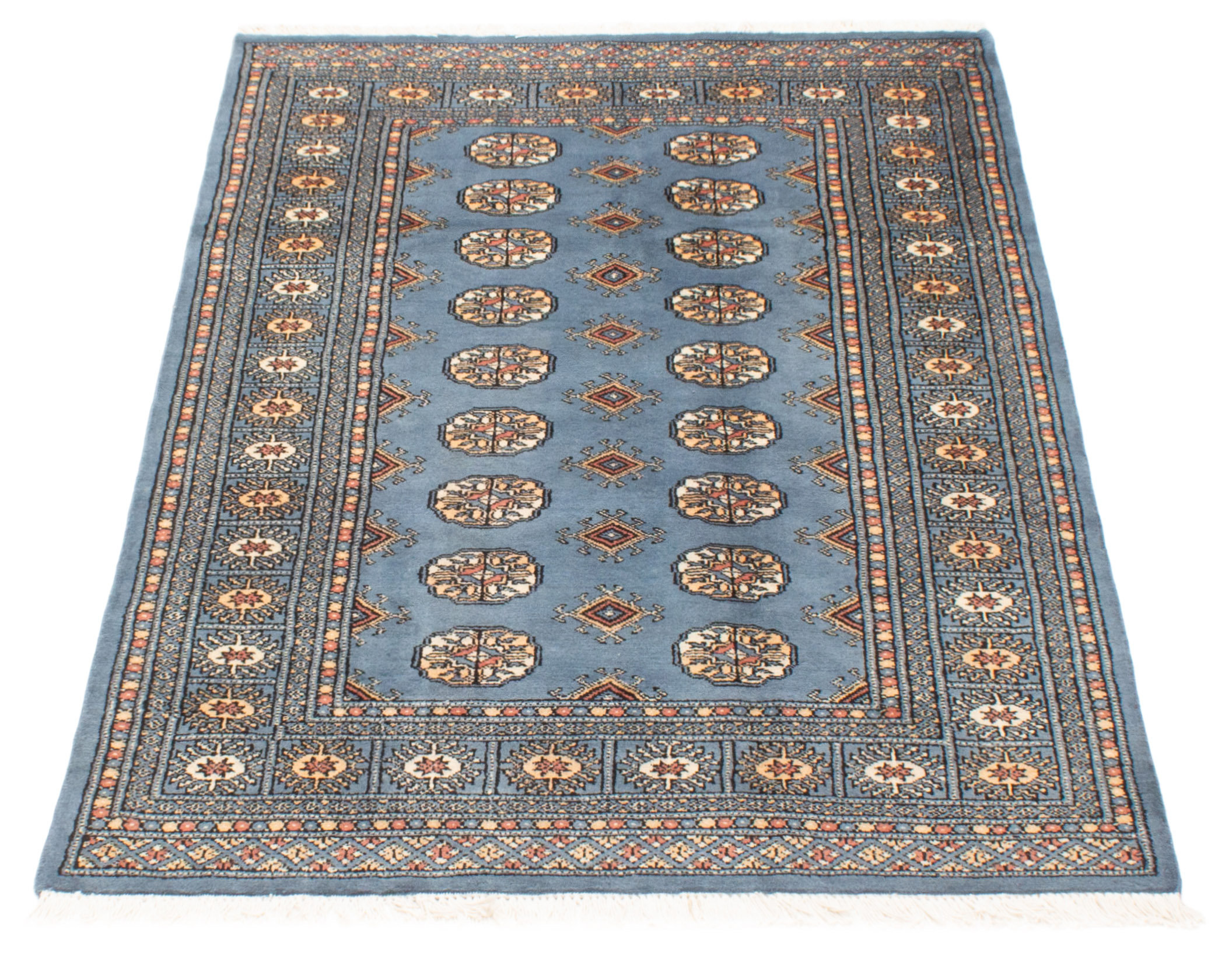 Bloomsbury Market One-of-a-kind Hand-knotted Peshawar Bokhara Dark Blue ...