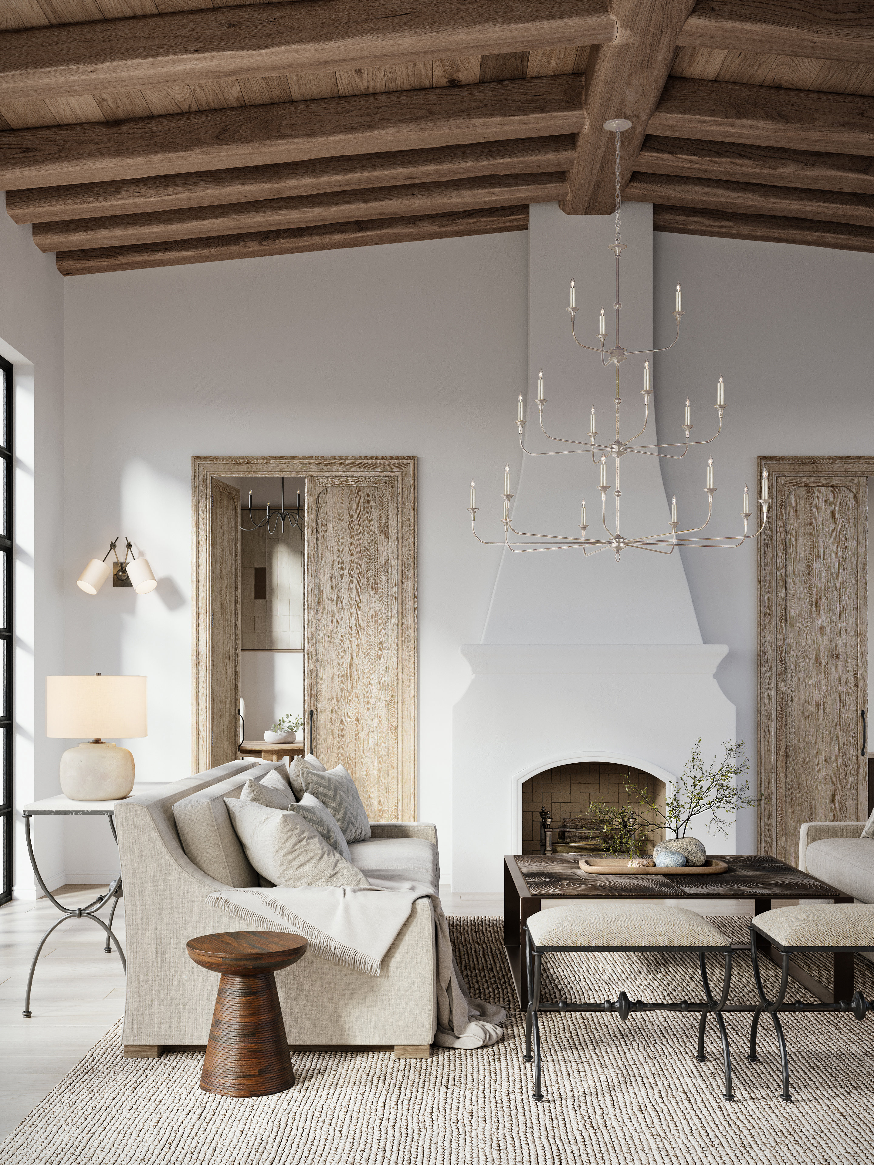 Currey & Company Nottaway Champagne Chandelier | Wayfair