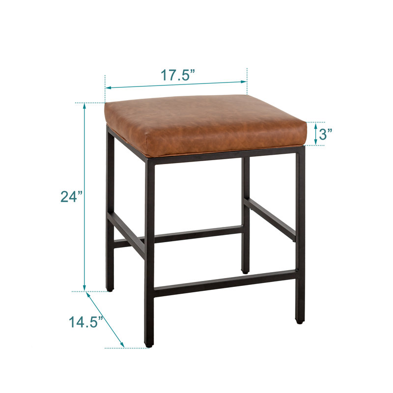 17 Stories Munise 24" Counter Stool & Reviews | Wayfair
