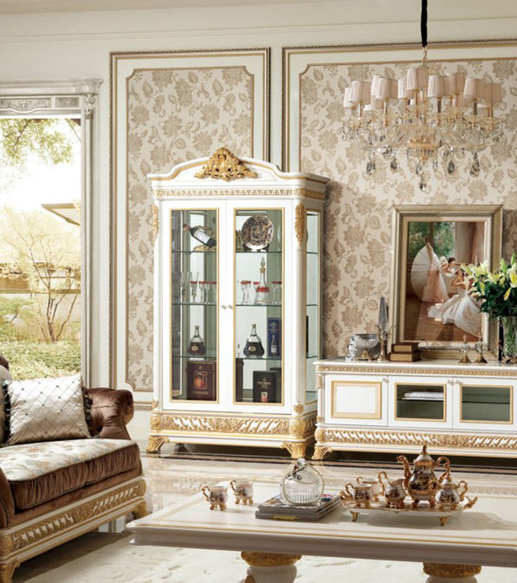Everly Quinn Infinity E-62 White 2-Door Showcase | Wayfair